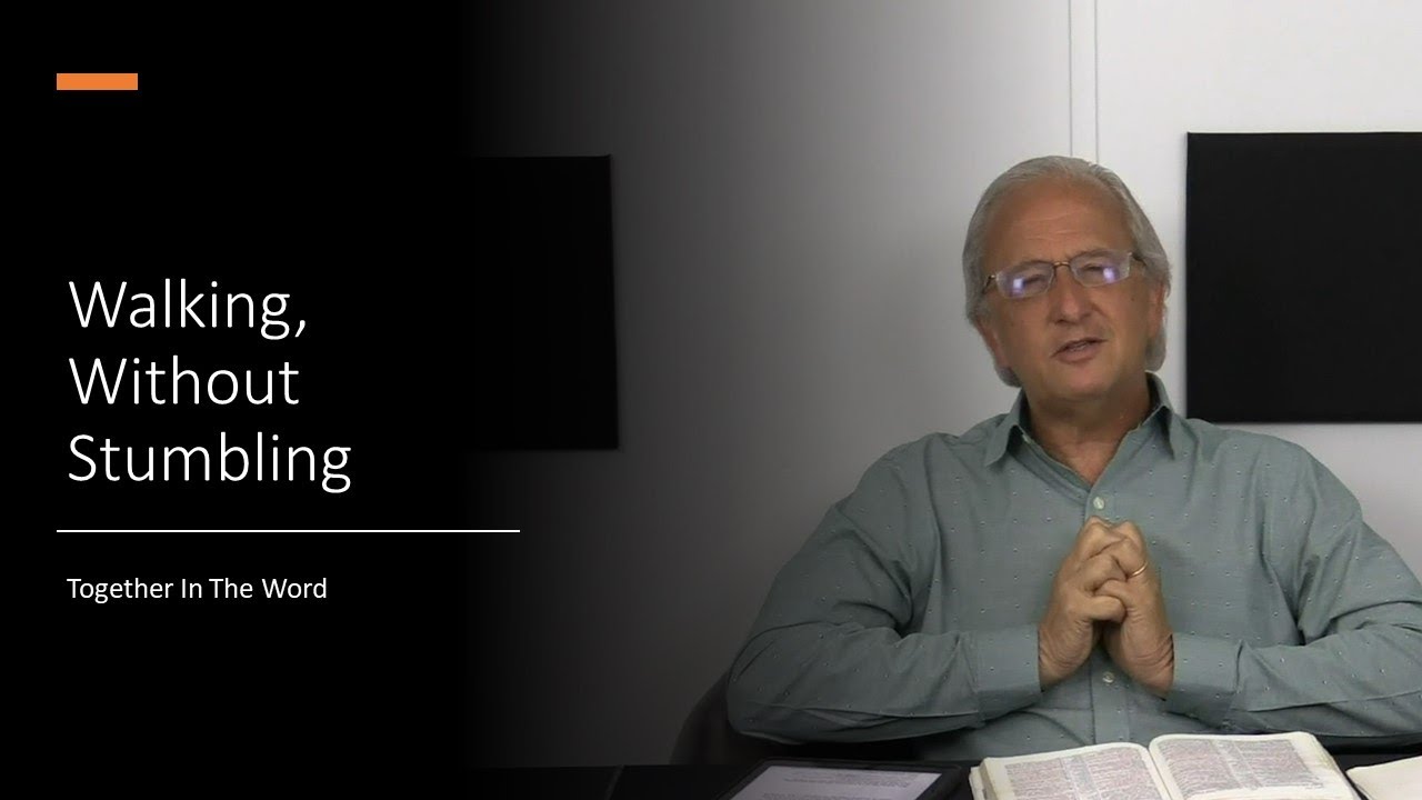 Walking Without Stumbling - YouTube