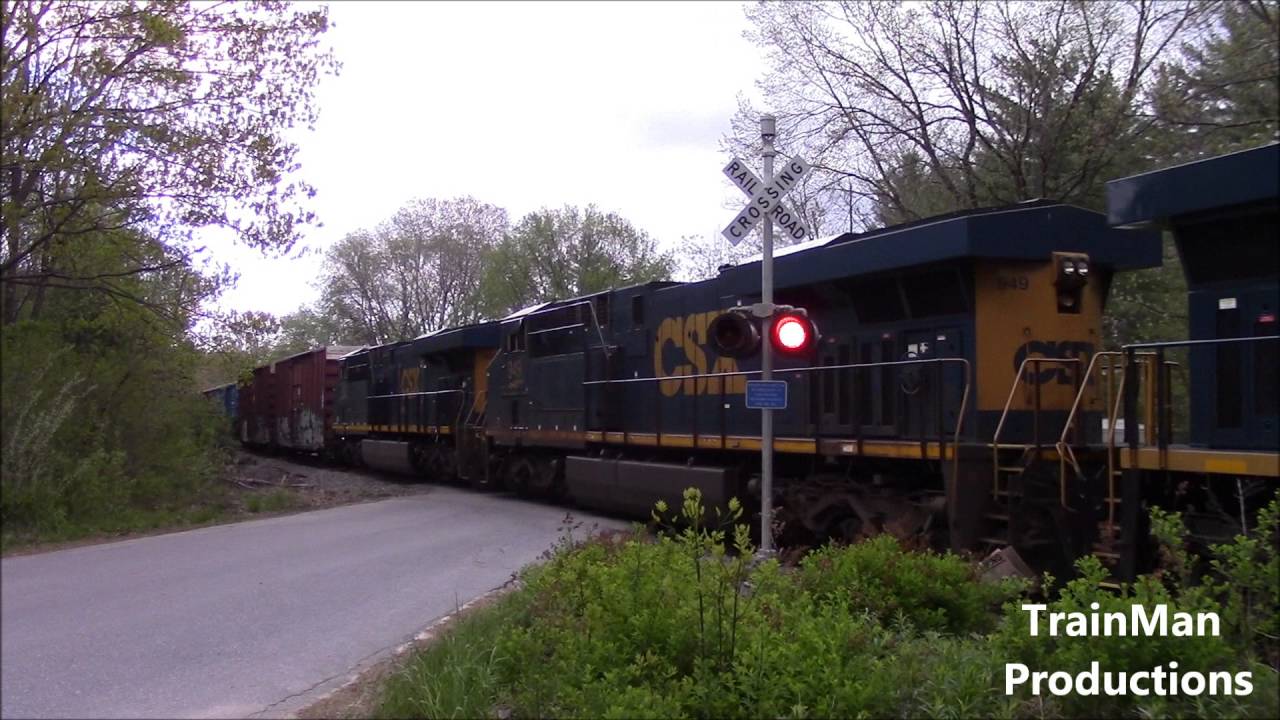 CSX Sticker Units, NS Heritage Units, And Detours - YouTube