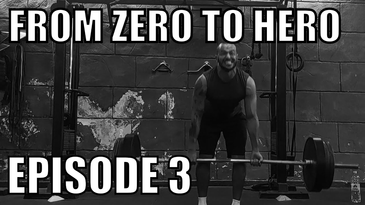 From Zero to Hero EP (3) Powerlifting Session - YouTube