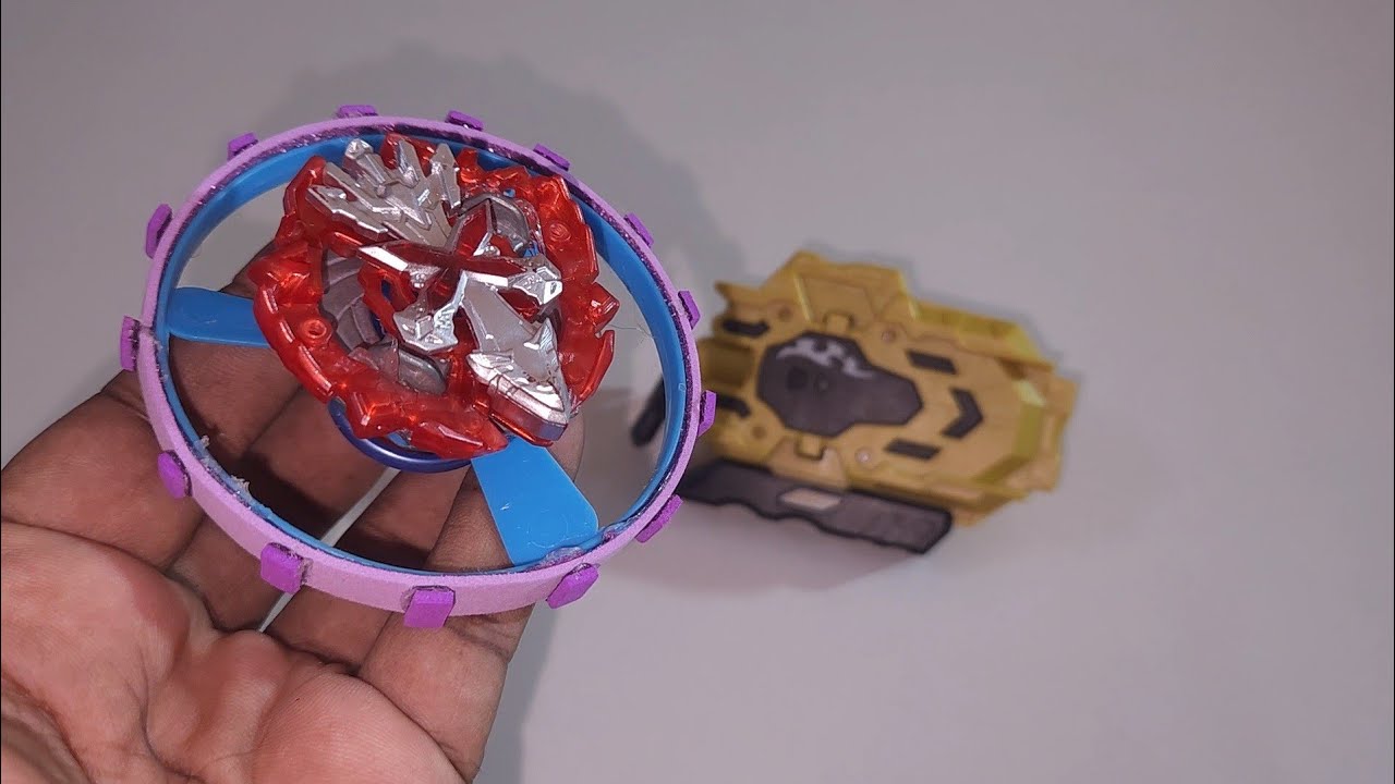 Super Disc Red Stylish Beyblade - YouTube