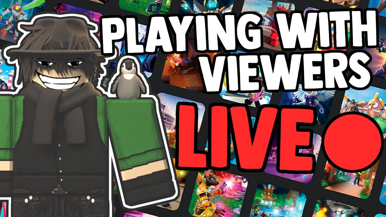 Roblox with viewers LIVE 🔴 - YouTube