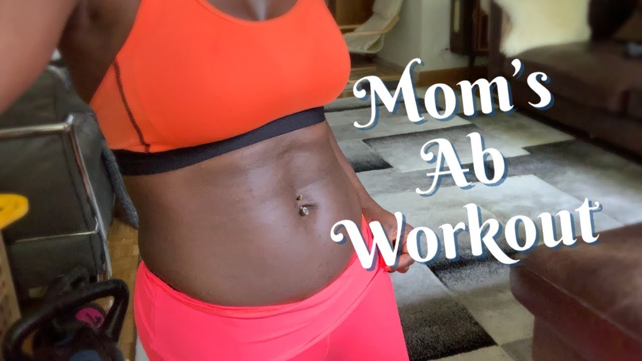 Mom's Abs Workout At Home / Natia life in Switzerland - YouTube