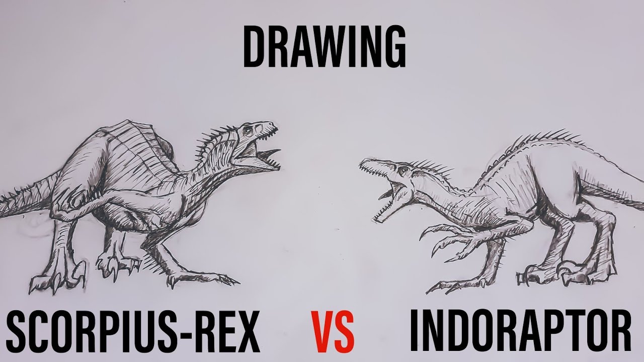 Scorpius Rex Coloring Page