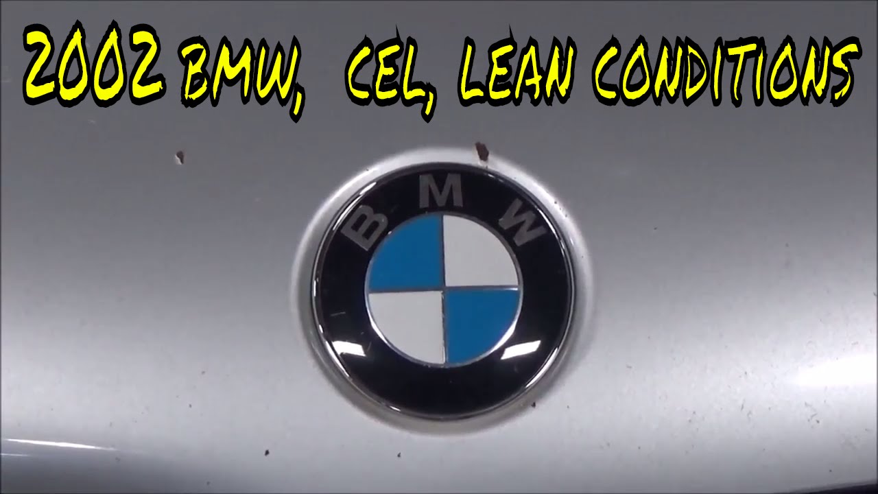 2002 BMW 330I, Lean Condition Troubleshooting - YouTube