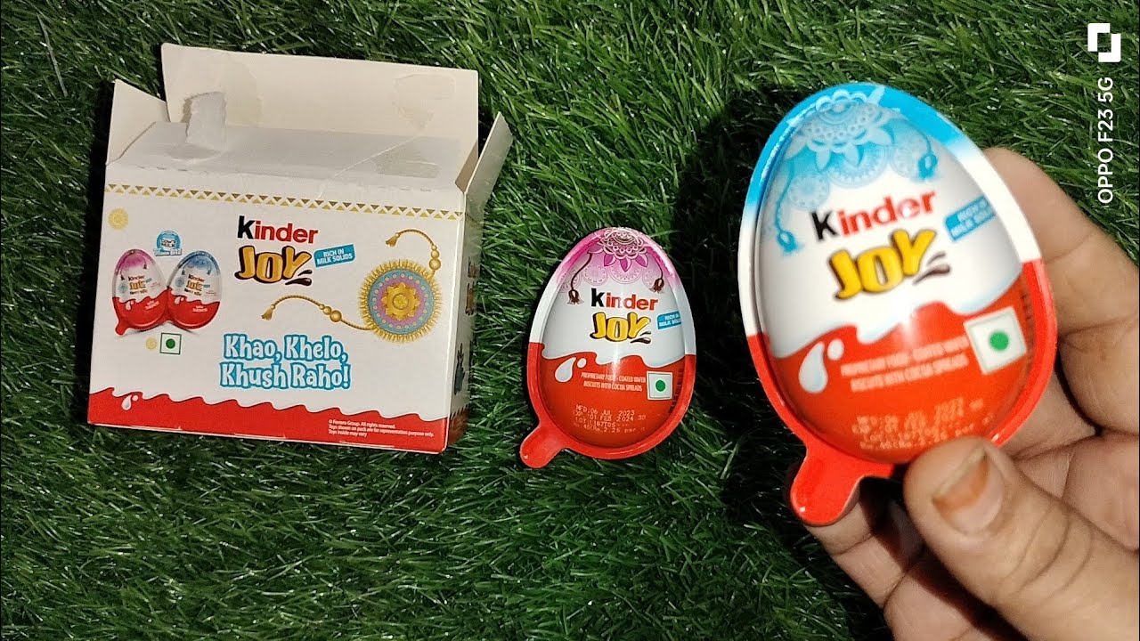 kinder Joy chocolate open video please subscribe - YouTube