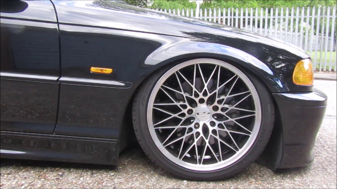 E46 330ci Air Lift Performance - YouTube