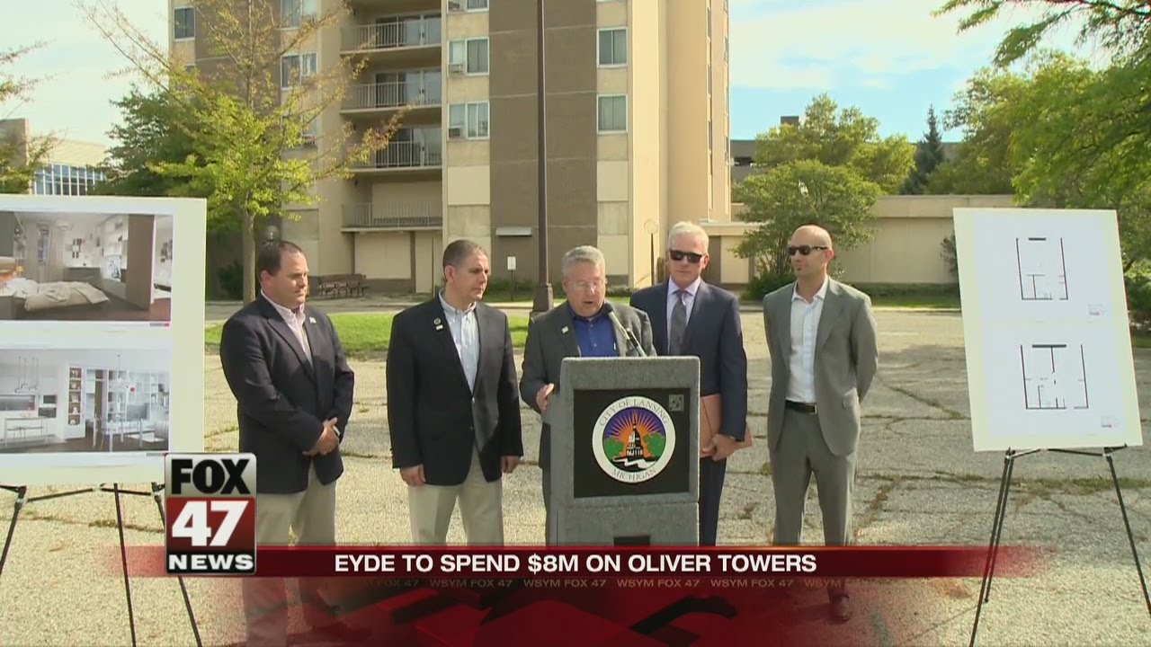 Oliver Towers Building Redeveloped as Stores and Apartments - YouTube