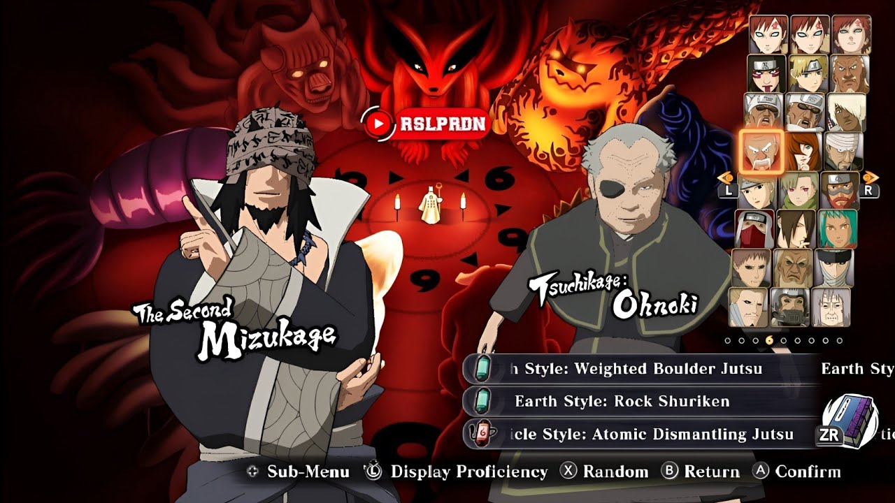 NARUTO STORM CONNECTIONS || MERZ SKIN MOD V1.5.0 (Android) Offline Yuzu ...