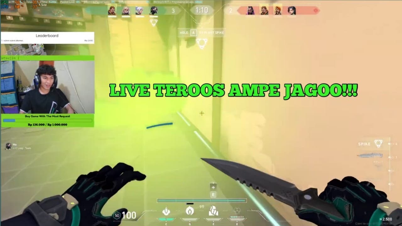 NGABUBURIT NGABS #subathon - VALORANT & GAMERANDOM STREAMING ryzen5 ...