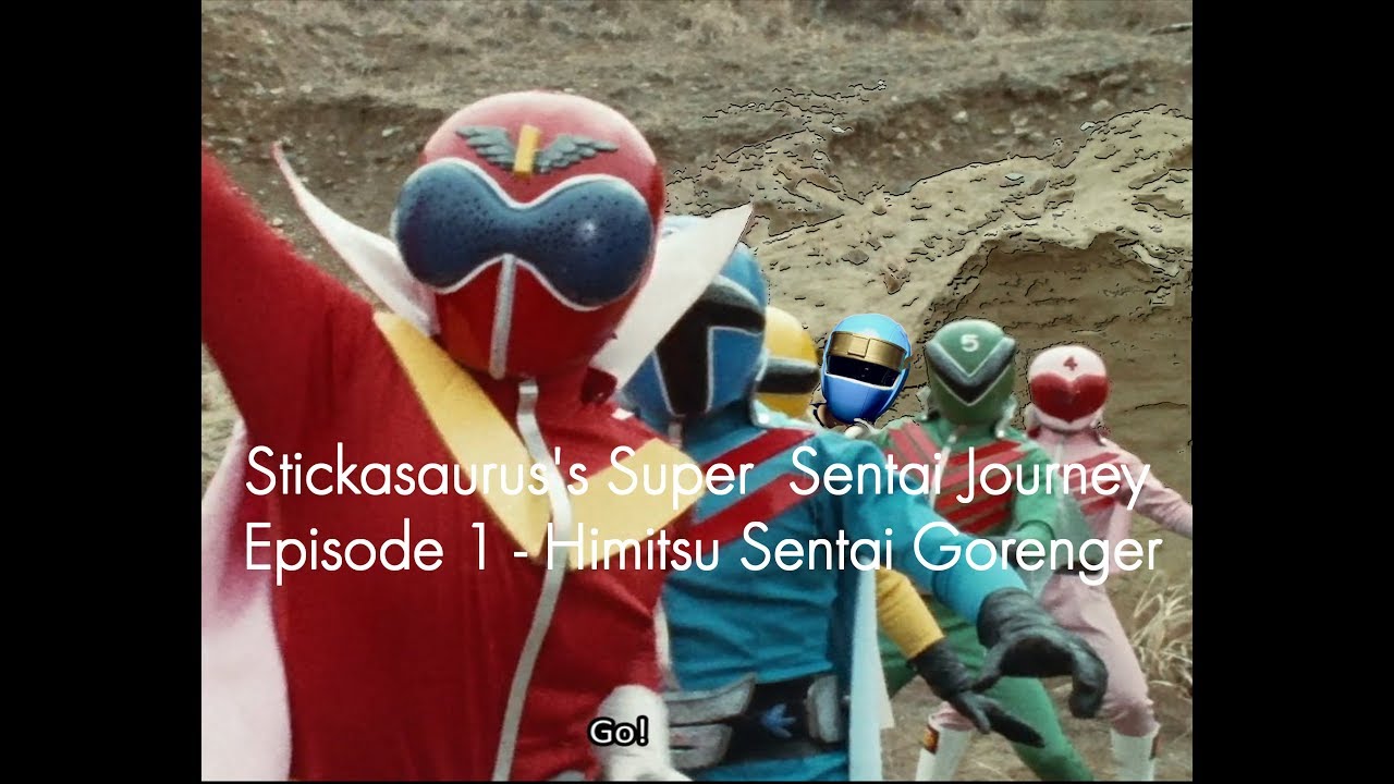 Stickasaurus's Super Sentai Journey - Episode 1 - Himitsu Sentai ...