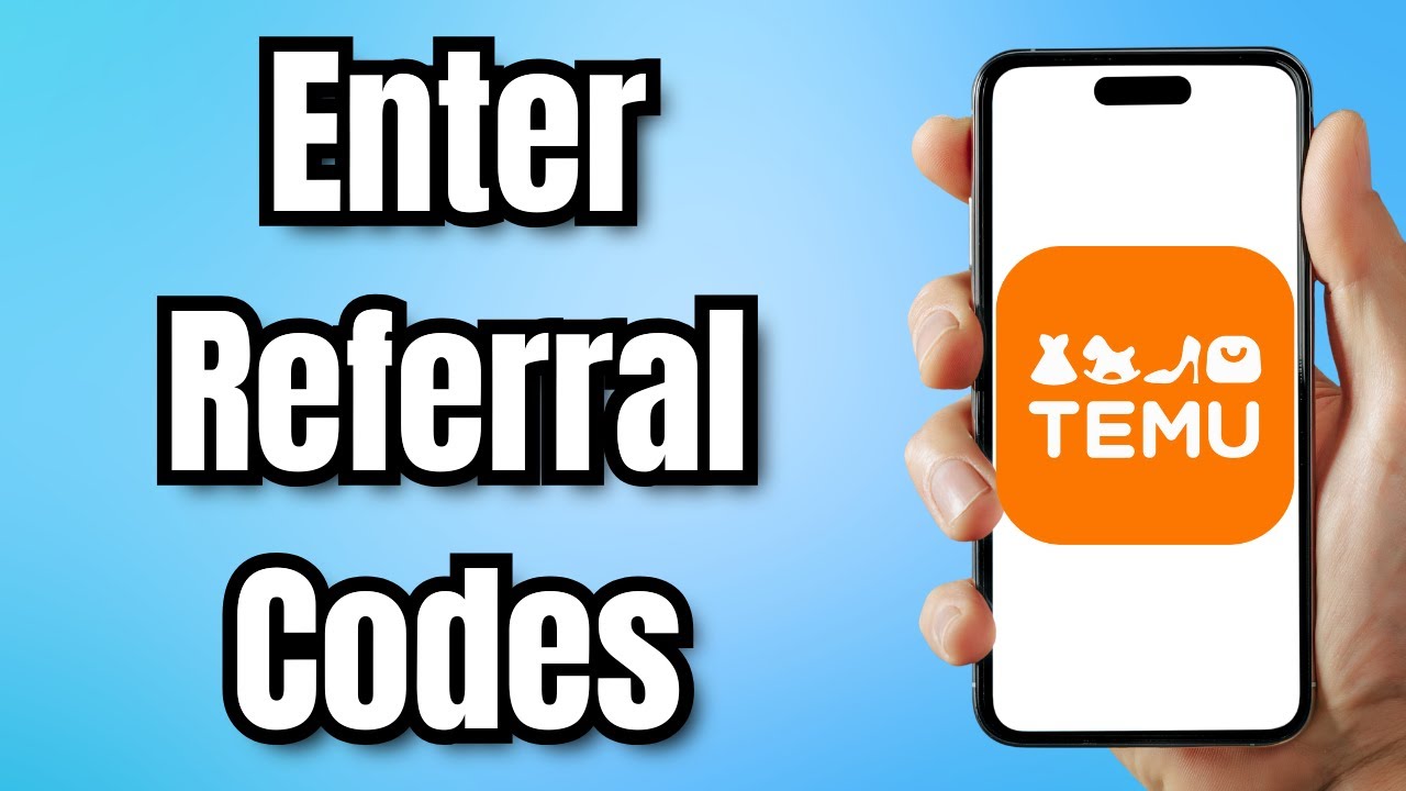 How to Enter Referral Codes on Temu App - YouTube