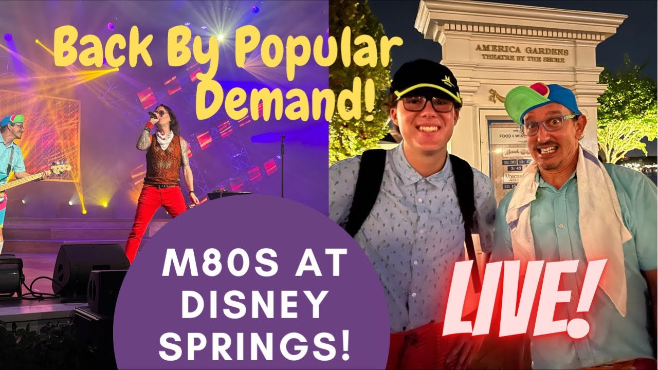 🔴LIVE: The M80’s at Disney Springs | Disney World Livestream | 6/7/2023 ...