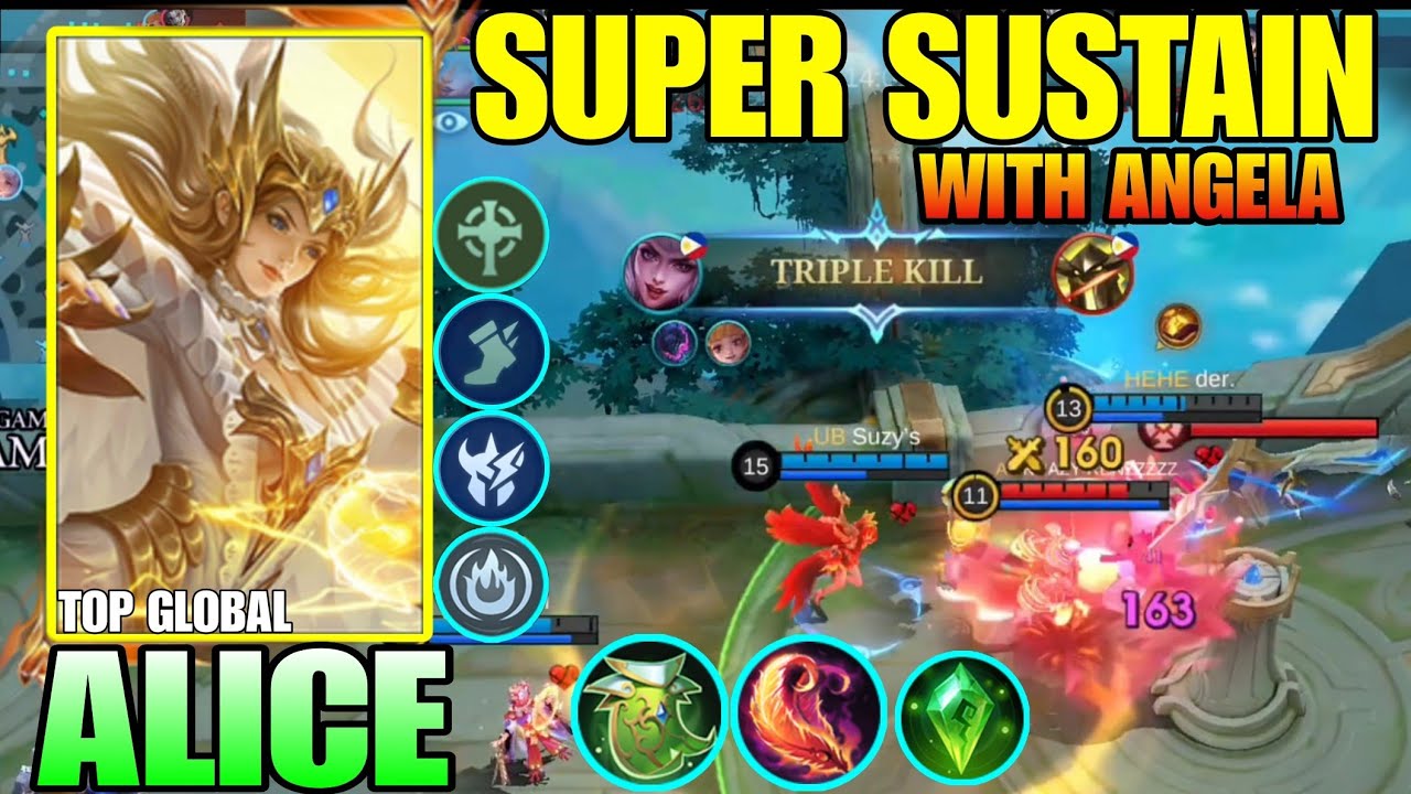 Alice Best Build and Emblem 2025 pt.405 - Build Top 1 Global Alice ...