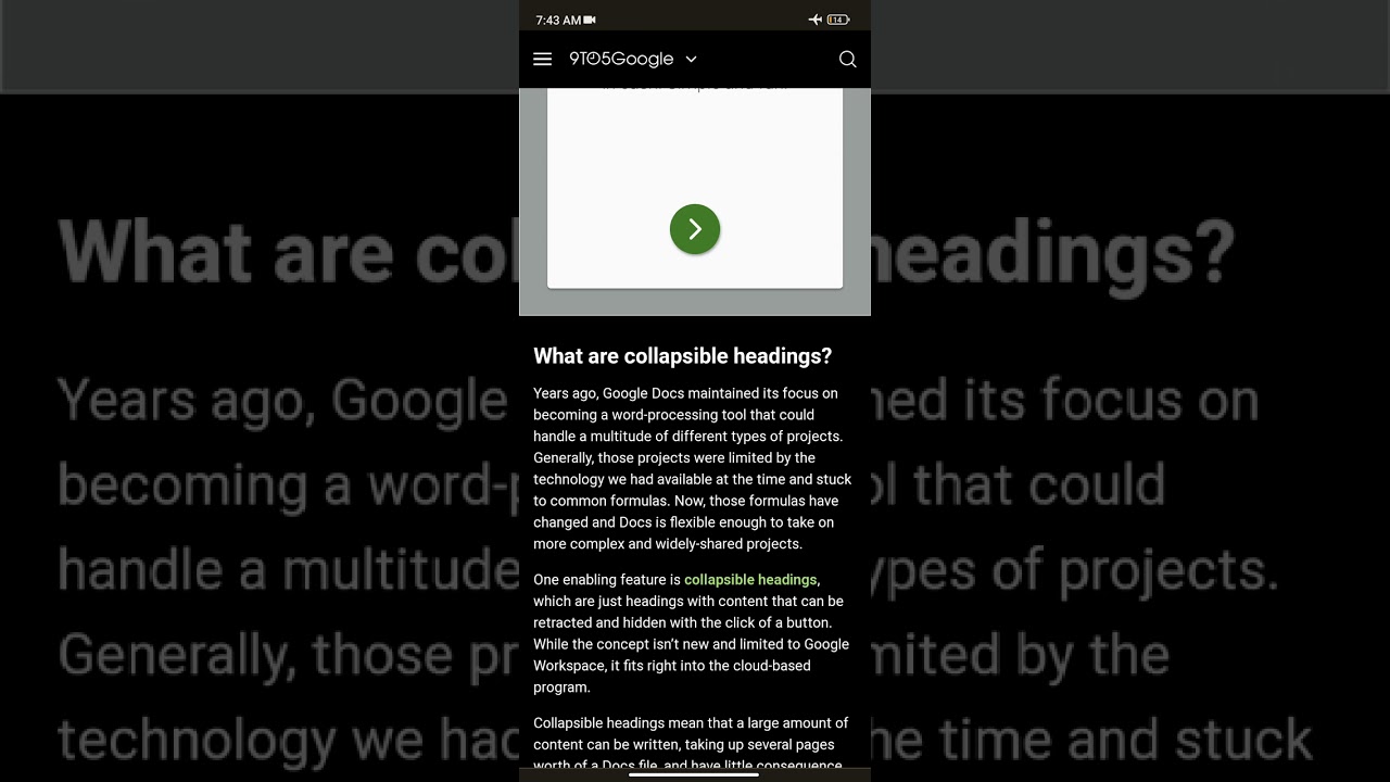 How To Use Collapsible Headings In Google Docs YouTube How To Use Collapsible Headings In Google Docs YouTube