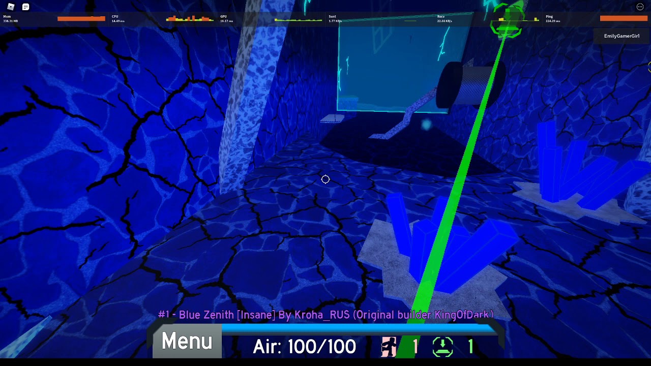 fe2 map test | blue zenith attempts - YouTube
