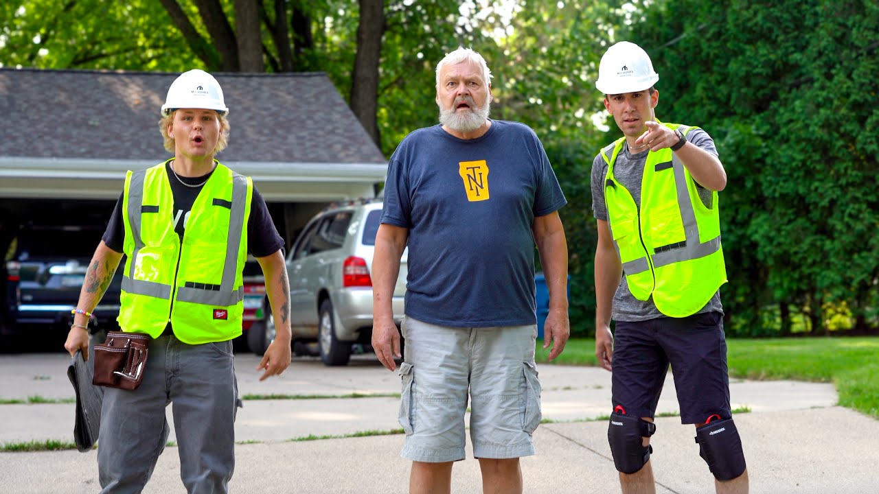 Fake Roof Inspector Prank! - YouTube