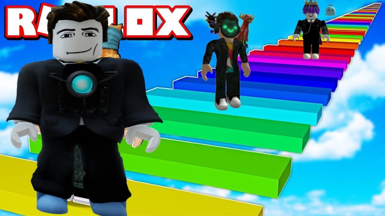 Playing the Three player obby(ft.akgame_all gaming and infinity lord ...