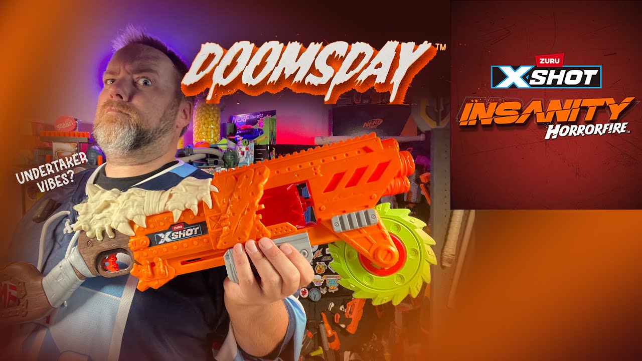X-Shot Insanity Horrorfire Doomsday - YouTube