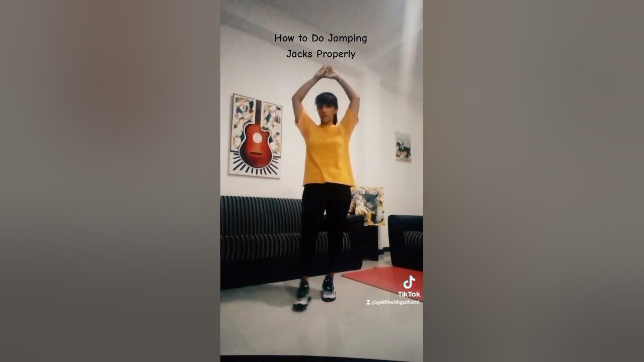 How to Do Jumping Jacks Properly 👊 - YouTube