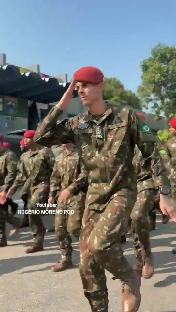 DESFILE CFC PQDT 🦅🔥 #INFANTARIA #AMAN #EsPCEx #ESA #PQD #PQDT #VELAME # ...