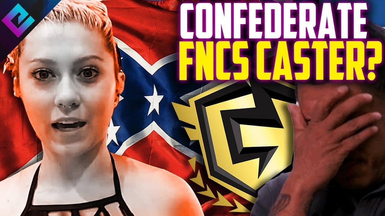 Fortnite Caster Voices Confederate Flag Beliefs - YouTube