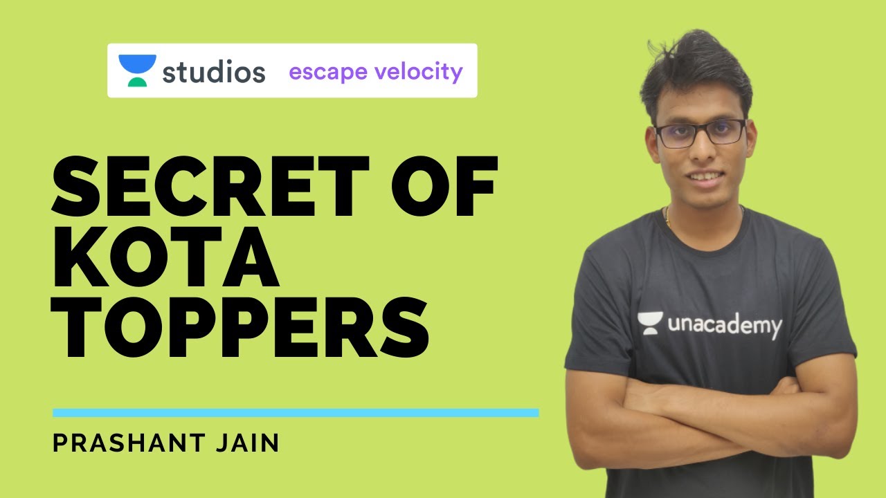 Secret of Kota Toppers | Let's Crack It | Prashant Jain - YouTube