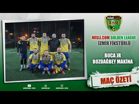Misli.com Golden League İzmir Fikstürlü / Bozdağbey Makina - Buca JR Maç Özeti