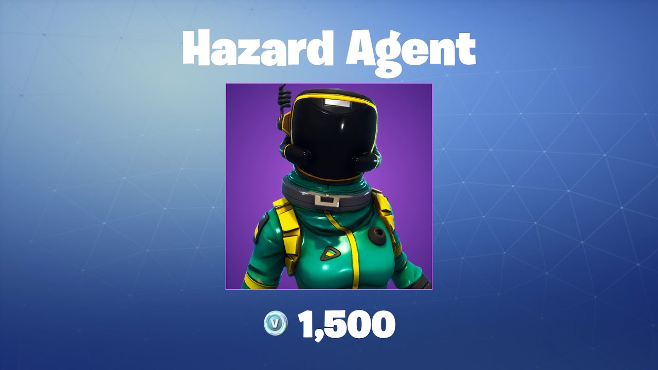 Hazard Agent | Fortnite Outfit/Skin - YouTube