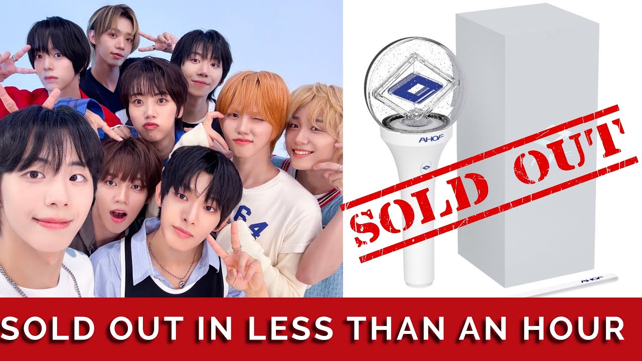 AHOF’s LIGHTSTICK IS SOLD OUT IN LESS THAN AN HOUR AFTER ITS OFFICIAL ...
