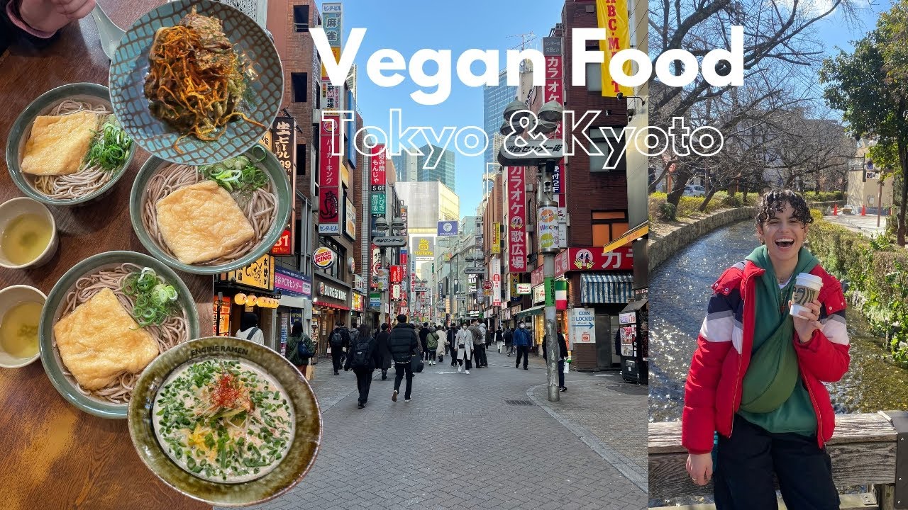 Vegan restaurants & cafes in Tokyo & Kyoto (vlog) - YouTube
