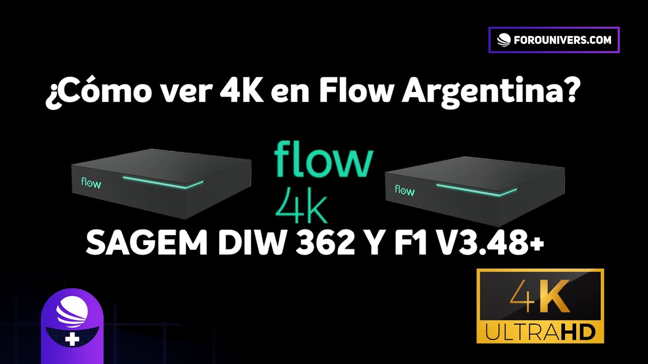 ¿Cómo ver el canal 4K en Flow Argentina? - YouTube