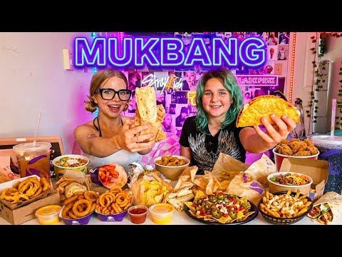 Czy Nadia ma chłopaka? MUKBANG z siostrą w USA🌮🍟