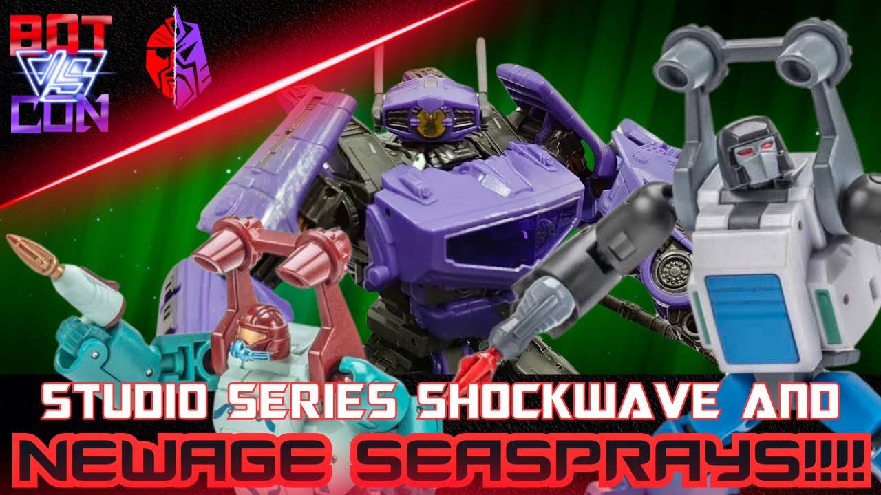 More SHOCKWAVE Images and NEWAGE Repaints!!! - YouTube