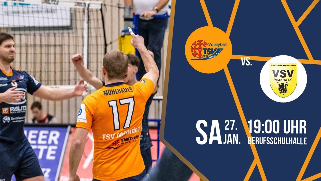 Volleyball 3. Liga Ost: TSV Mühldorf gegen VSV Oelsnitz - YouTube