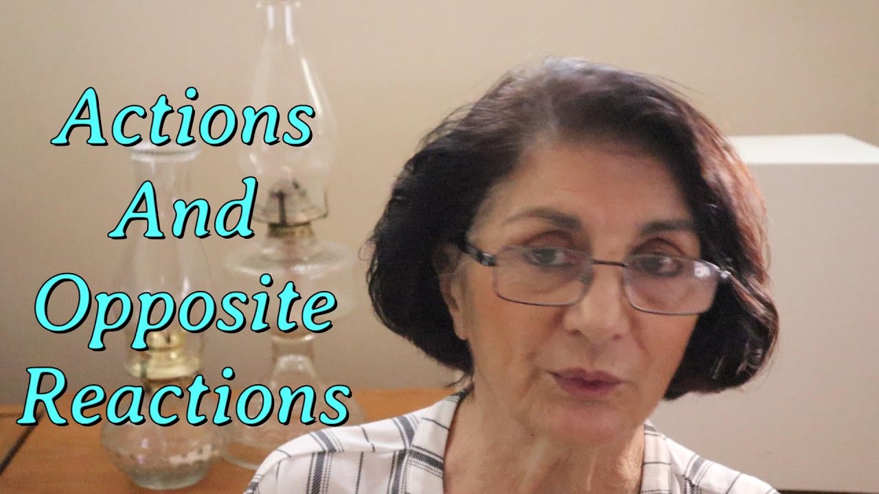 Actions And Opposite Reactions - YouTube