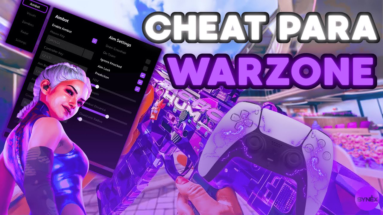 O MELHOR CHEAT DE WARZONE E BO6! AGORA COM SUPORTE PARA CONTROLE ON! WARZONE EXTERNAL | Synex ...