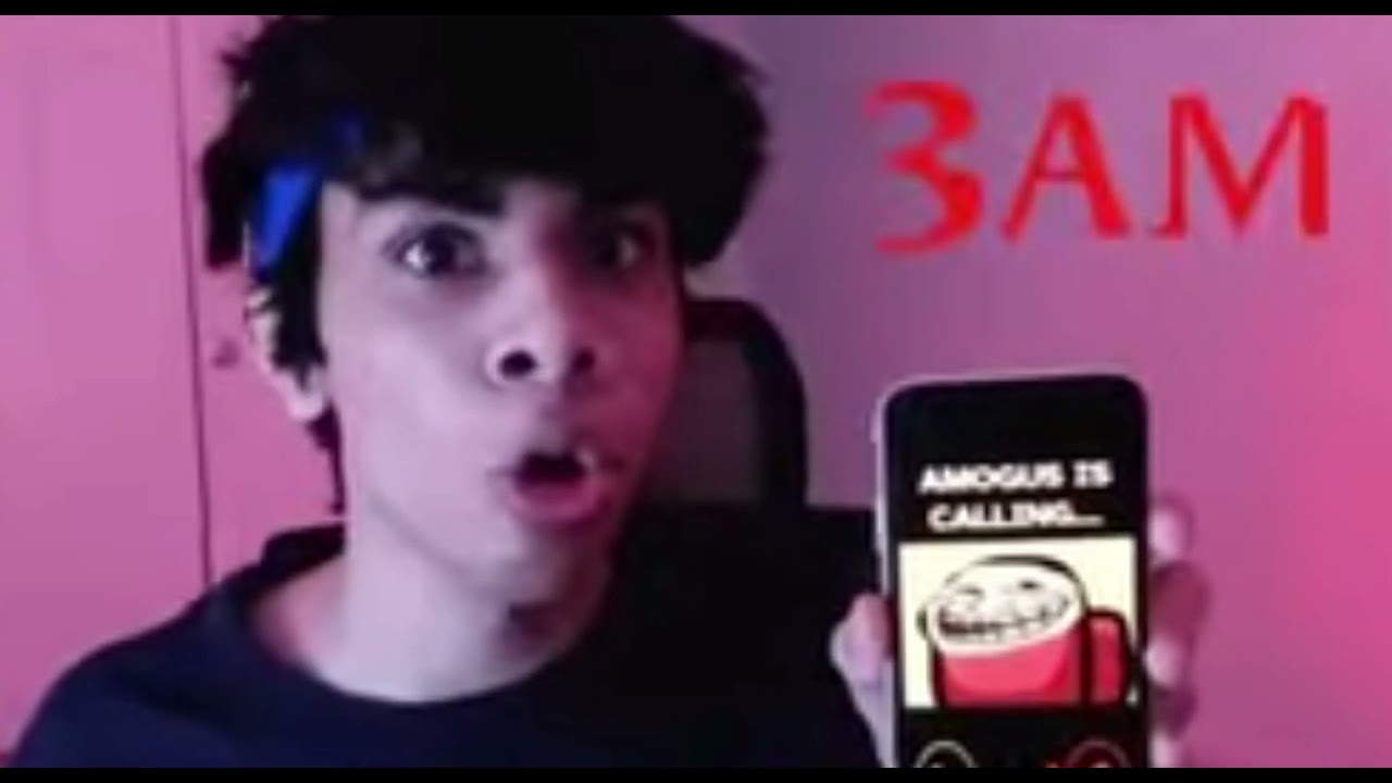 DON'T CALL AMONG US TROLL FACE AT 3 AM (SO SCARY!!!!!!) - YouTube