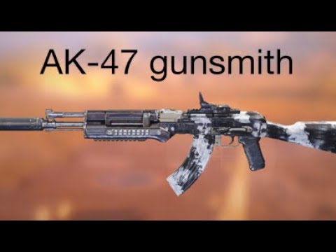New AK-47 Gunsmith for BR Codm - YouTube
