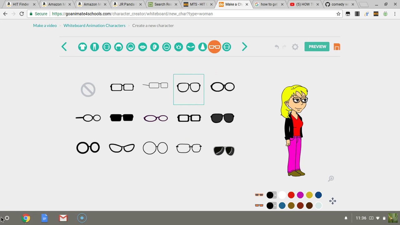 How to make Ms. Thomas on GoAnimate - YouTube