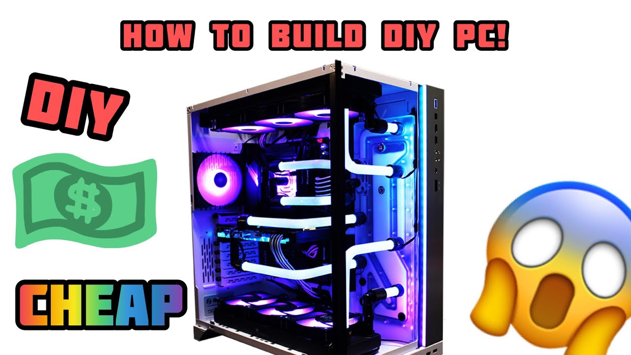HOW TO BUILD CHEAP DIY GAMING PC - YouTube