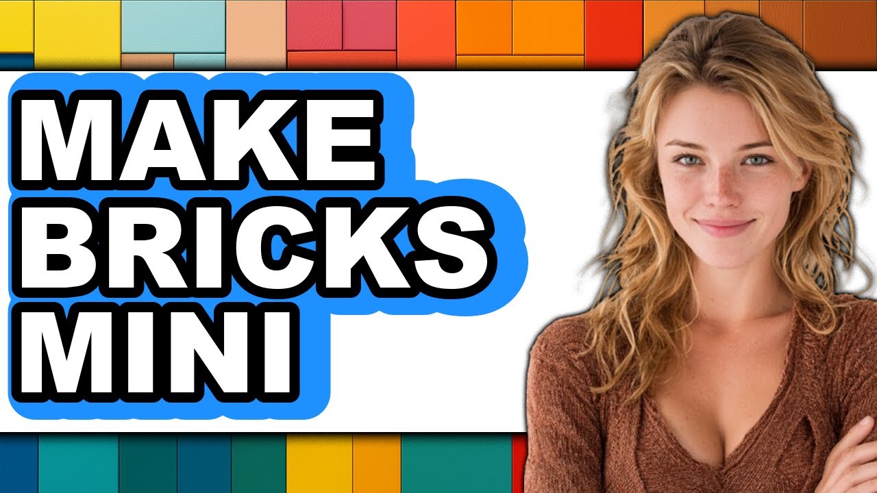 How to Make Bricks Mini (Easy Method) - YouTube