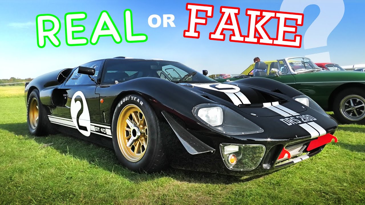 REAL or REPLICA? £Million Car Fakes on Show! - YouTube