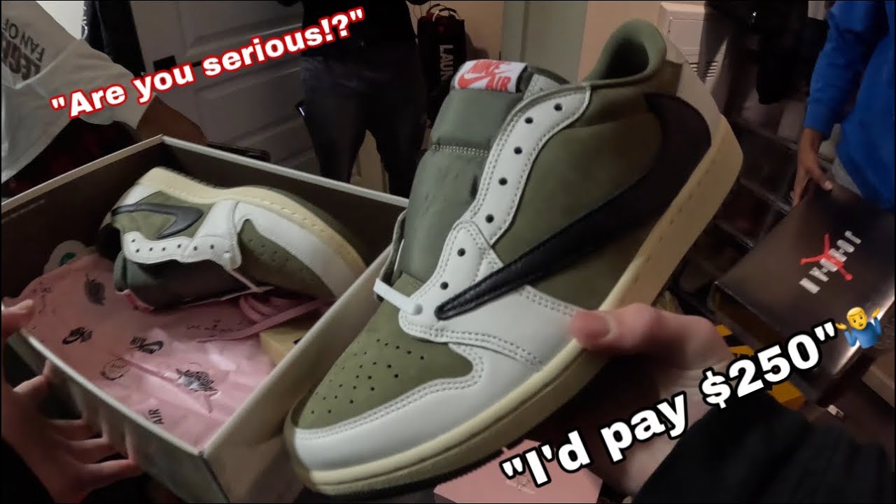 BUYING SHOES AT A SNEAKER MEETUP. THEY DID NOT LIKE MY OFFER! (20 year ...
