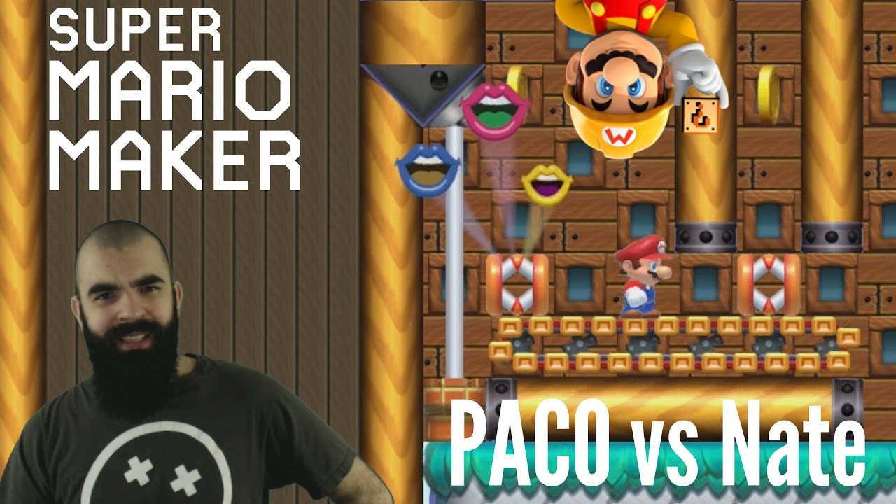 I know how to do this! | PACO vs Nate | Mario Maker Super Expert Levels ...