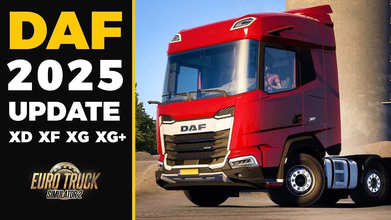 ETS 2 - DAF Truck 2025 Update | New generation - YouTube