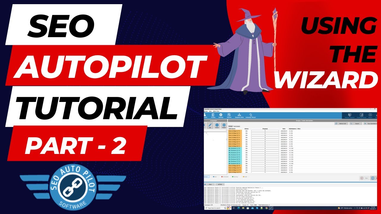 SEO Autopilot Tutorial - Using The Wizard Setup | SEO Autopilot vs Money Robot - YouTube