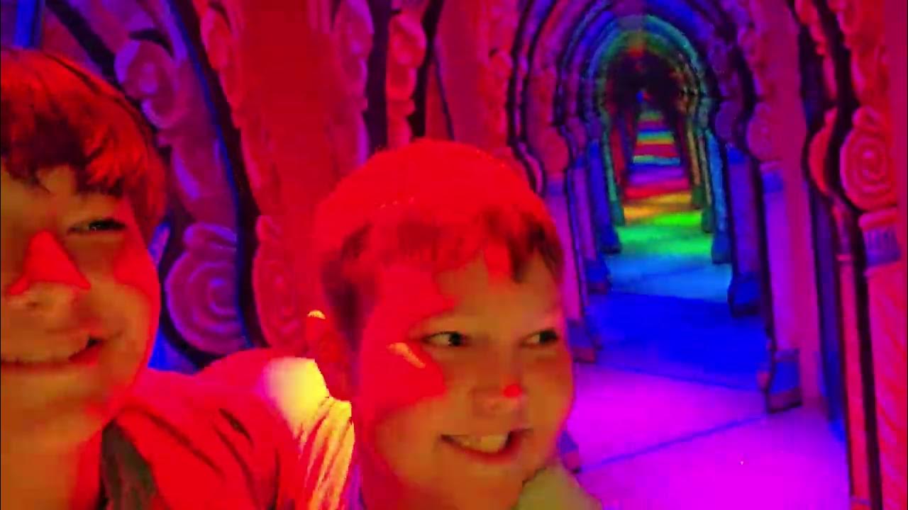 Getting lost in Mirror Maze. Can you find a way out? - YouTube