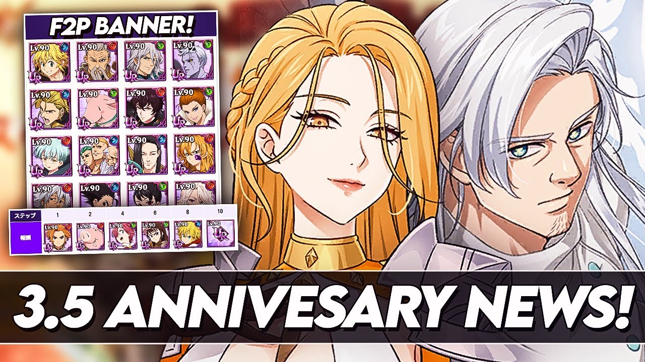 *NEW* FREE BANNER FOR 3.5 ANNIVERSARY! DEV NOTES INFORMATION!!!(7DS ...