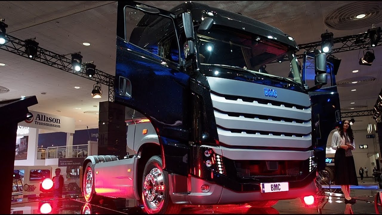 BMC Tugra 4x2 Tractor Truck - YouTube