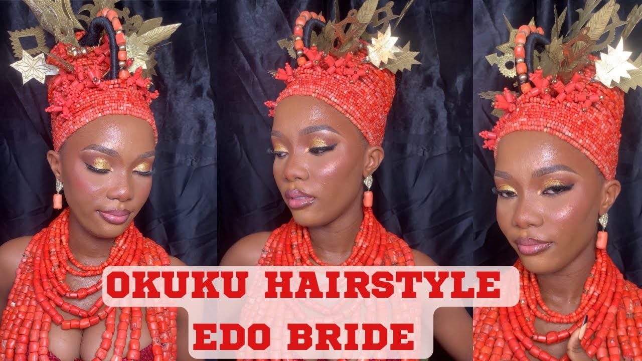 VERY DETAILED OKUKU HAIRSTYLE/ Edo Hairstyle - YouTube